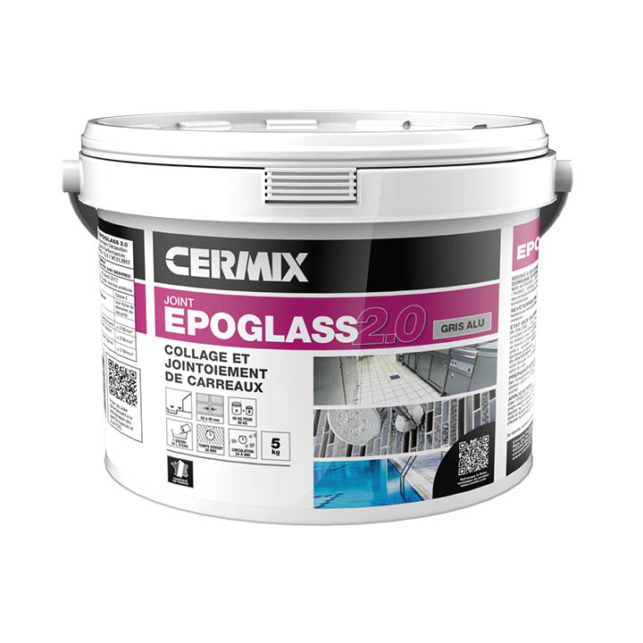 EPOGLASS 2.0 - Mortier epoxy bi-composant pour collage et jointoiement ...