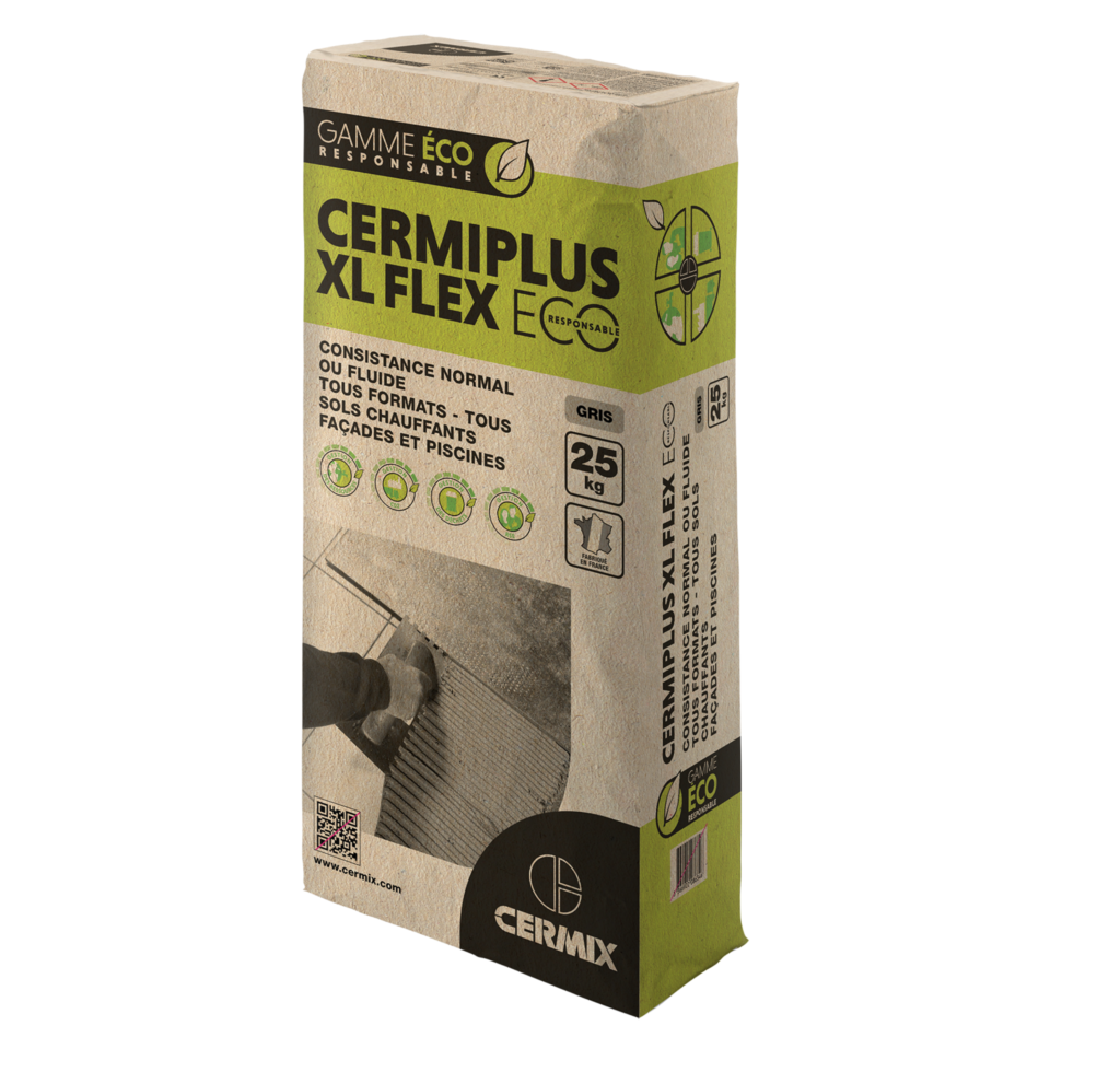 CERMIPLUS XL FLEX ECO - Mortier colle amélioré à haute déformabilité ...