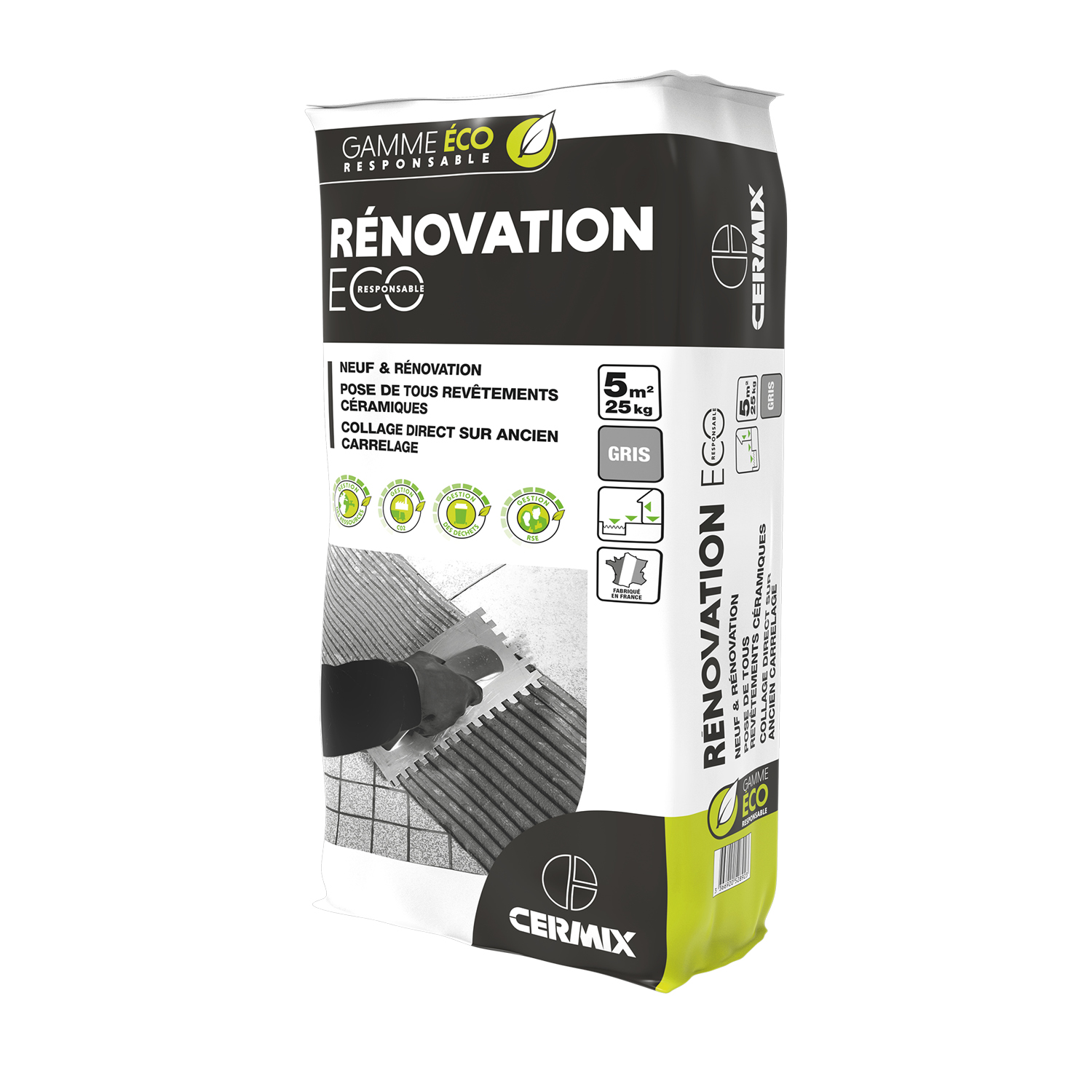 RENOVATION ECO - Mortier colle neuf et rénovation - Cermix France