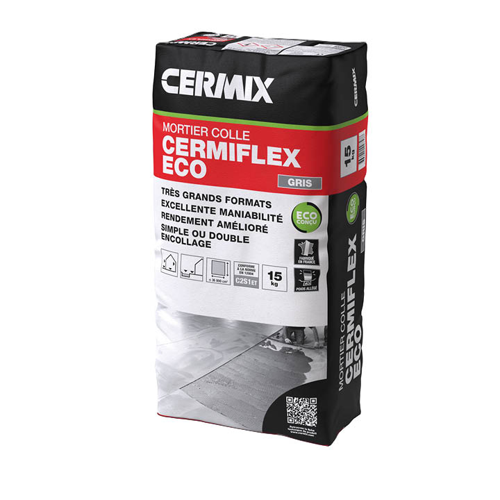 CERMIFLEX ECO - Mortier colle amélioré à haute déformabilité, gâchage ...